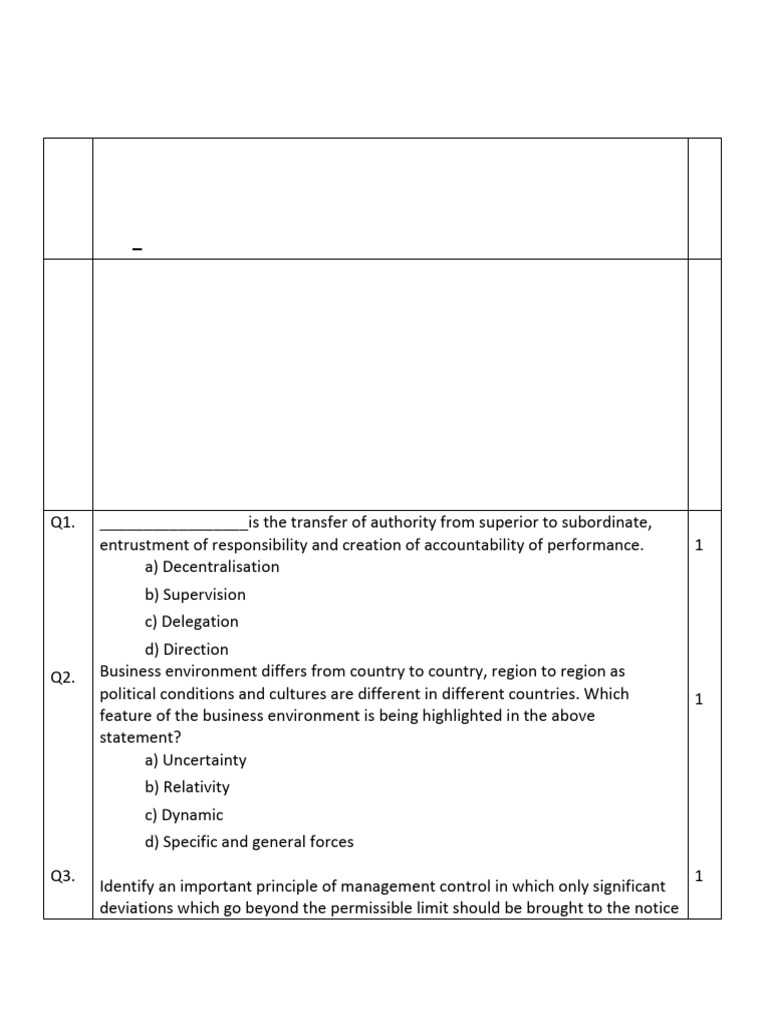 PracticePaper 1 ClassXII BusinessStudiesEM | PDF | Marketing | Economies