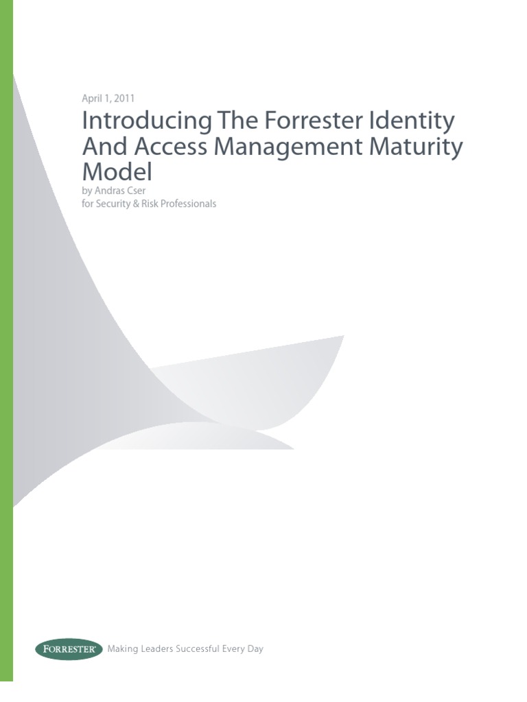 Forrester IAM | PDF | Password | Cloud Computing