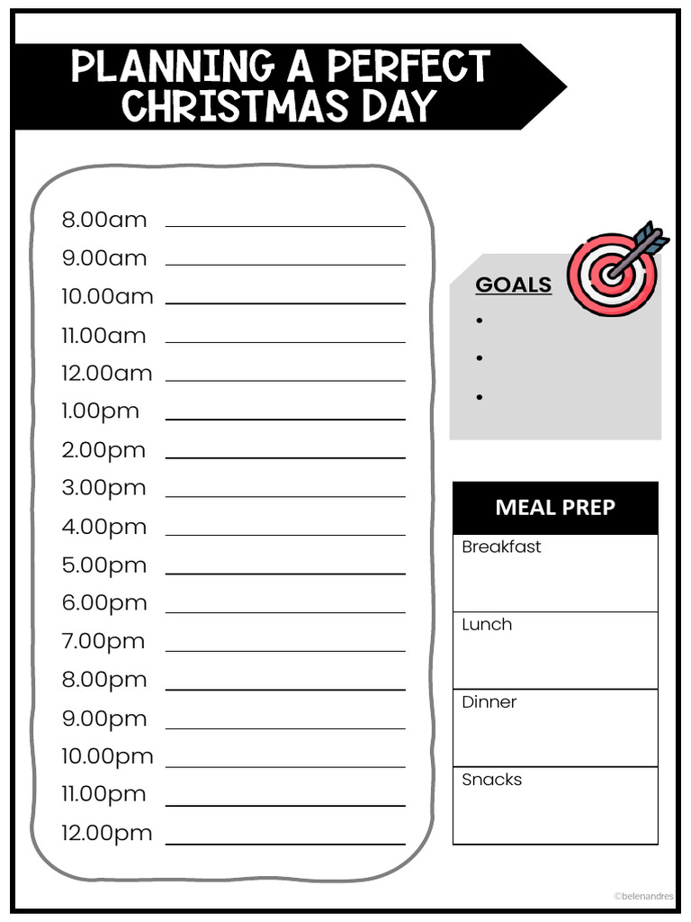 Planning A Perfect Day | PDF