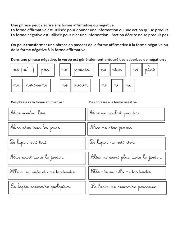 Trace Écrite CM1 | PDF