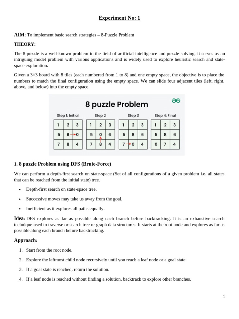 Experiment No1 ES | PDF