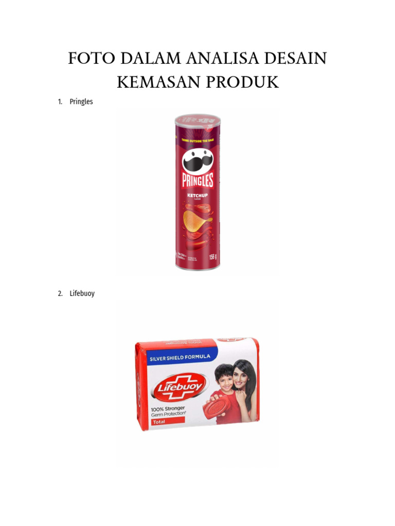 Adhindha Ix DKV Foto Dalam Analisa Desain Kemasan Produk | PDF