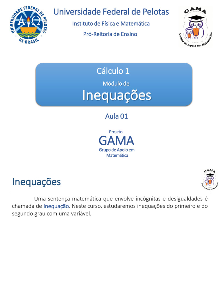Inequações: Guia Completo de Resolução | PDF | Função (Matemática ...