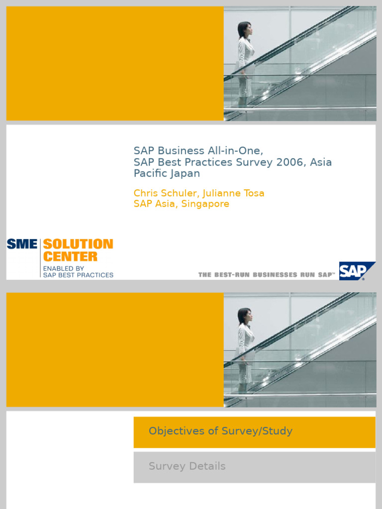 SAP APJ BP Study 2006 CS EN | PDF
