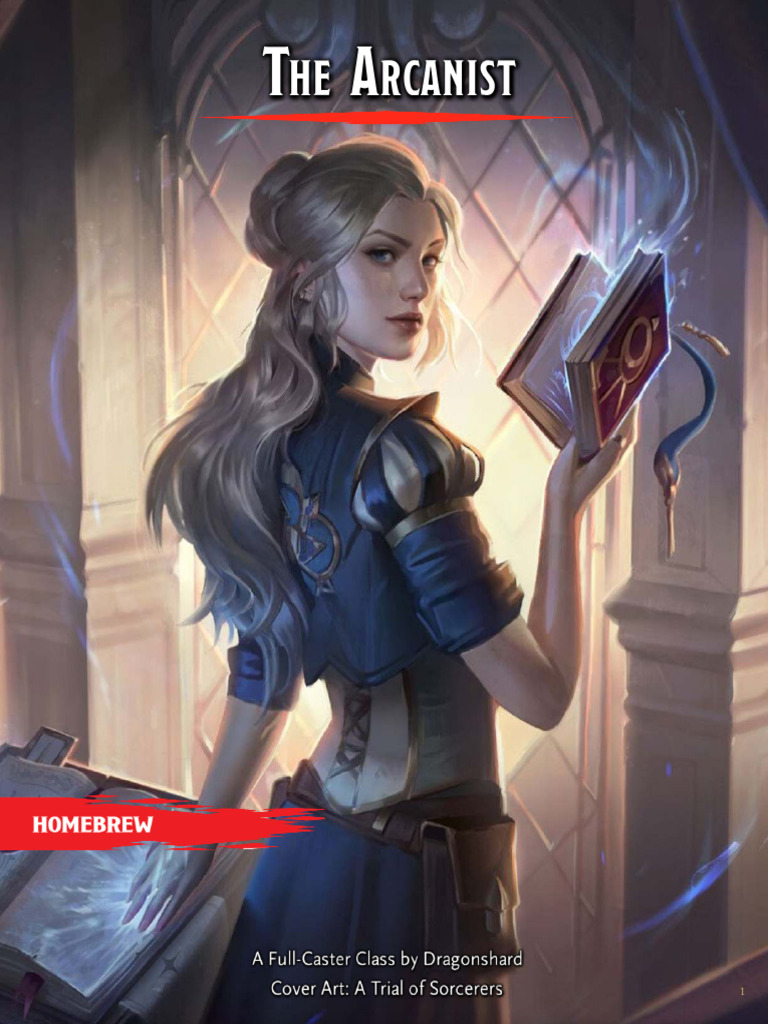 The Arcanist - A Fullcaster Class by Dragonshard | PDF