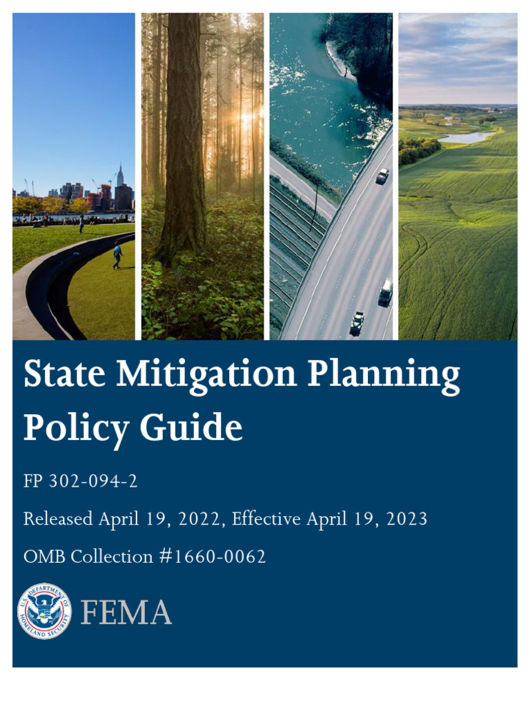 Fema State Mitigation Planning Policy Guide 042022 | PDF