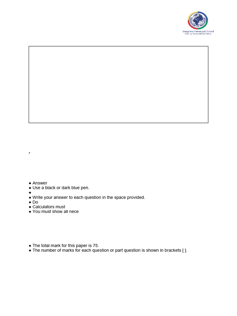 Grade 9 Term End Examination Mathematics 0607 P2 Question Paper | PDF