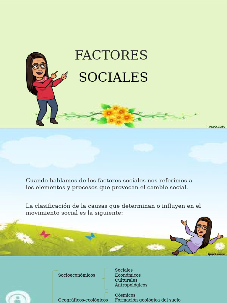 7 Factores sociales | PDF