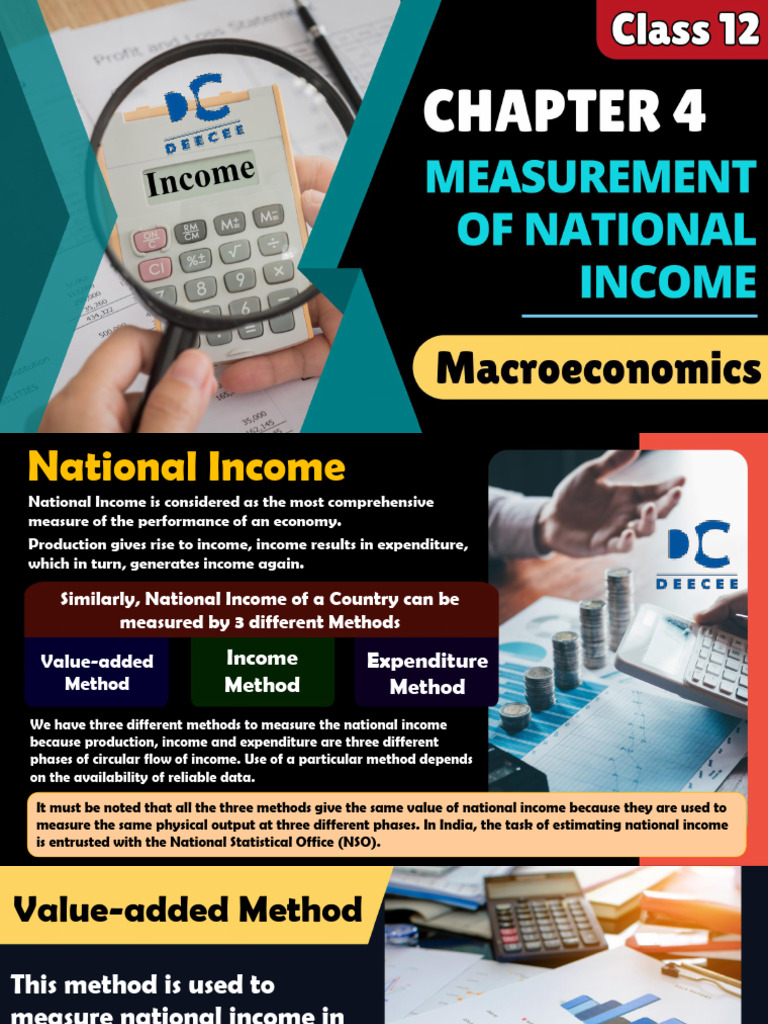 Measurement of National Income | PDF
