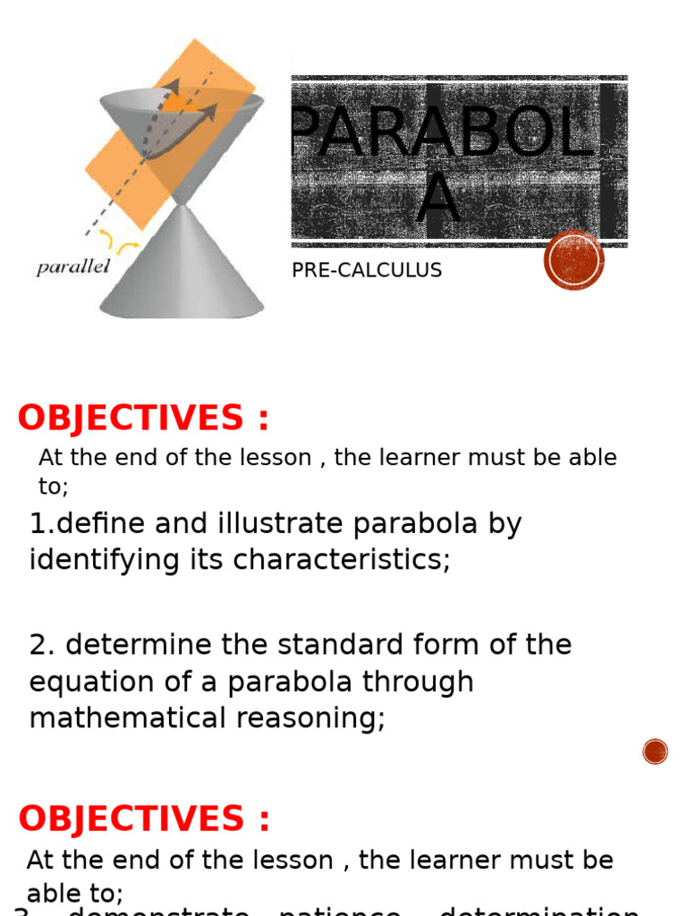 Precalculus (Parabola) | PDF