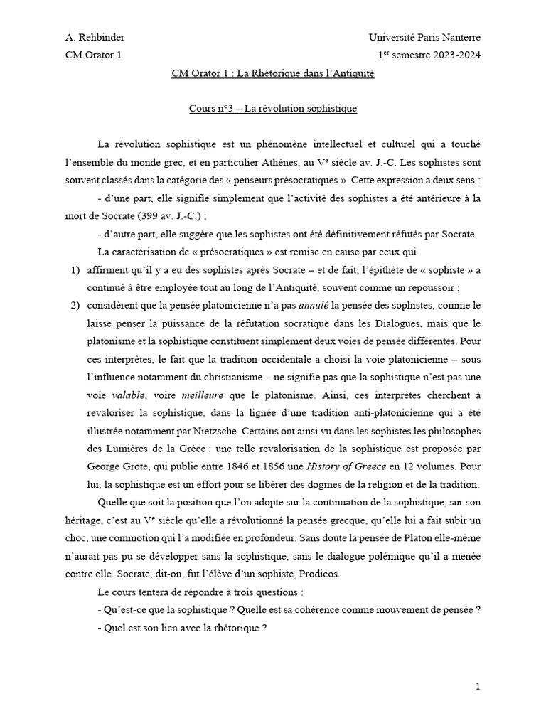 Cours_3 CM | PDF