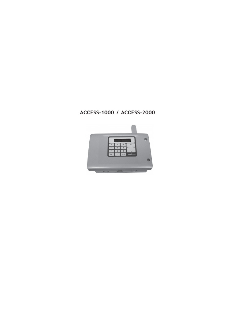 Access2000 Manual | PDF