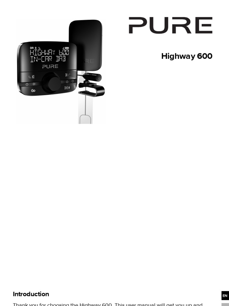 Highway 600 User Guide en de FR It No Da NL | PDF