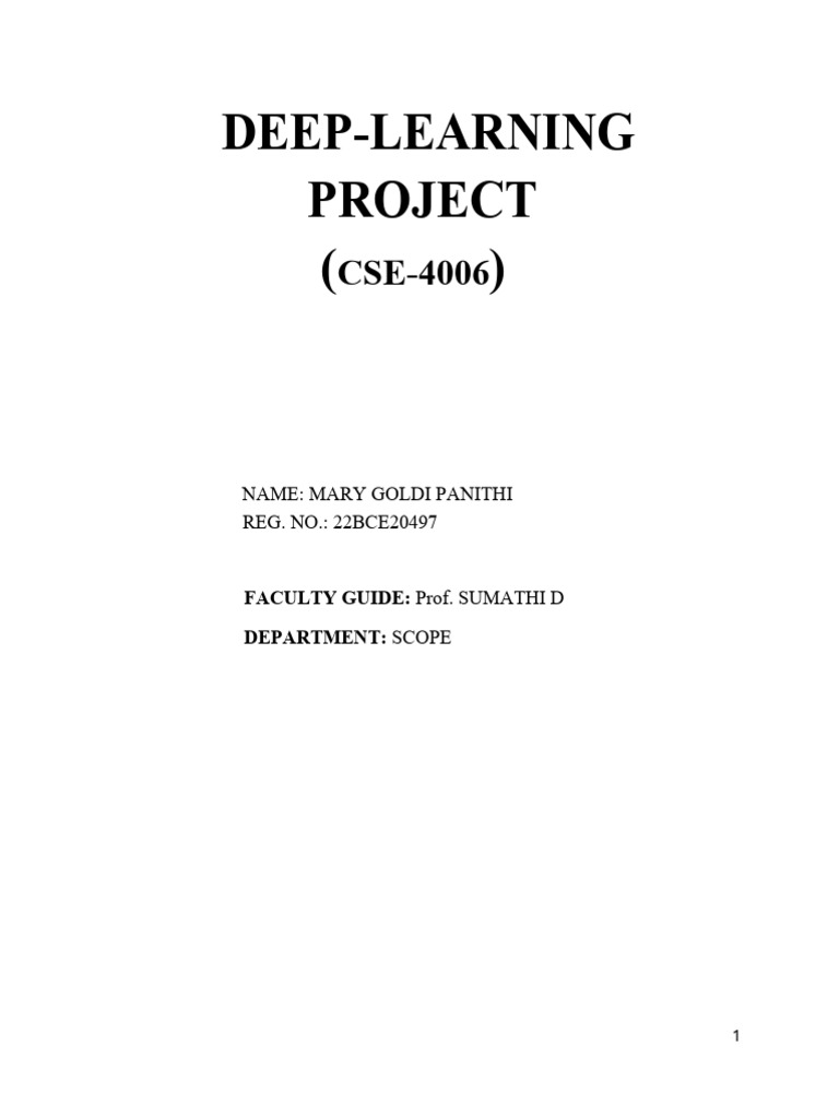 dl project | PDF