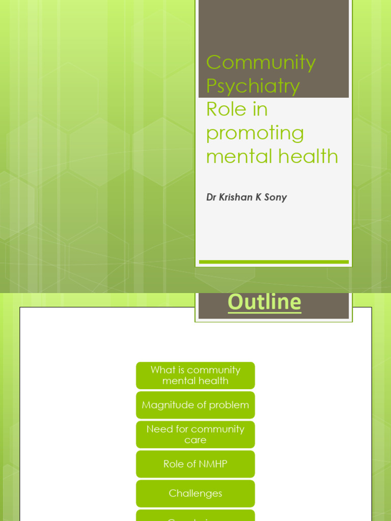 4 Community Psychiatry | PDF