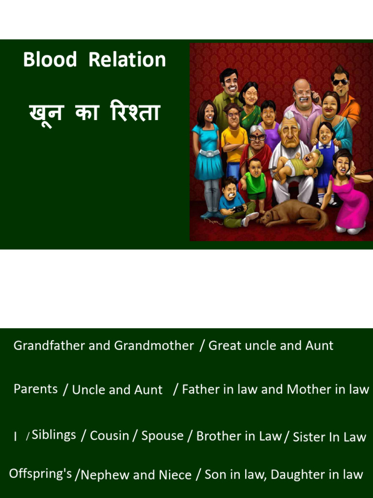 Blood Relation | PDF