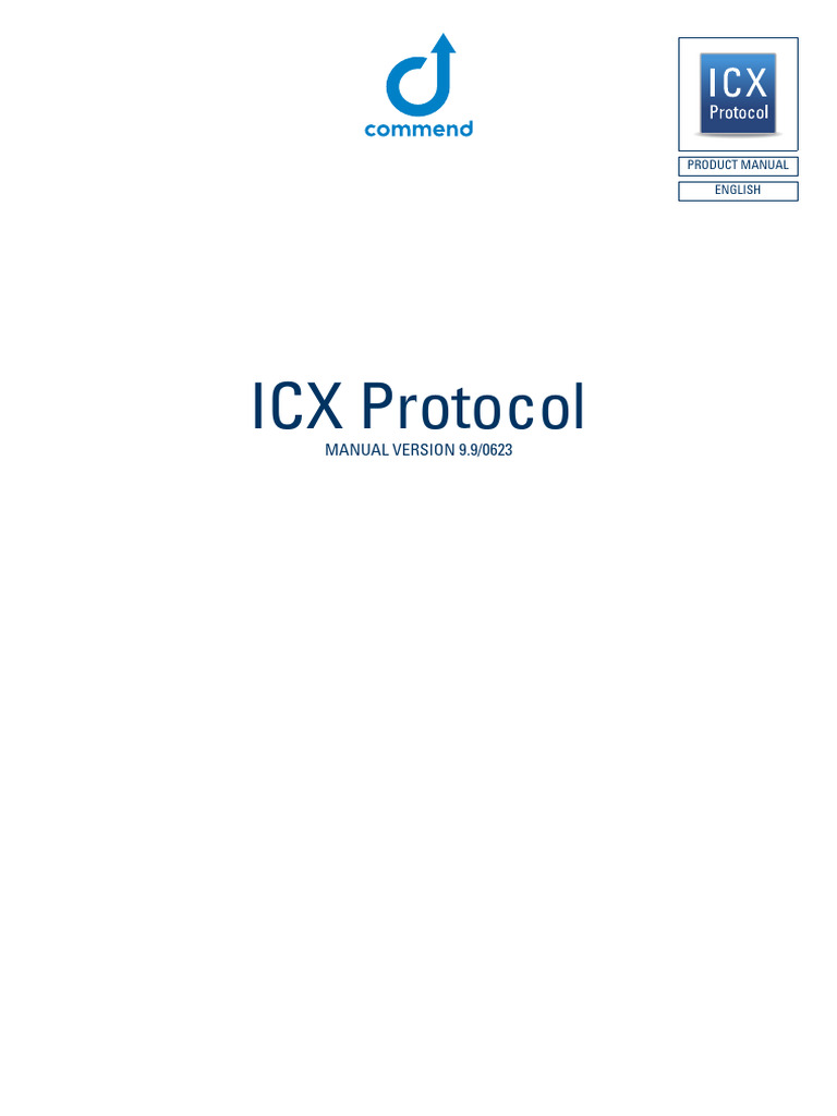 PM ICX Protocol EN V99 0623 | PDF | Transmission Control Protocol ...