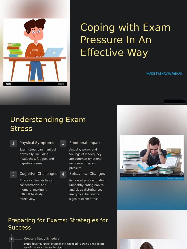 Coping With Exam Pressure An Effective Approach | PDF | Stress (Biology ...