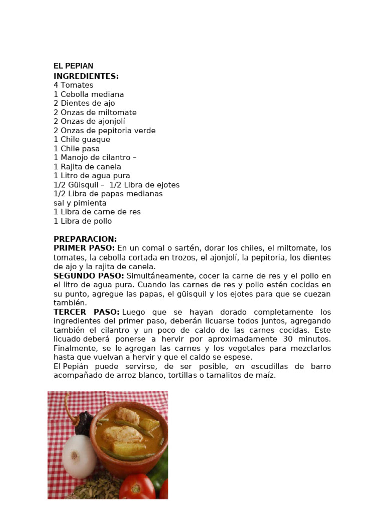 20 Recetas | PDF