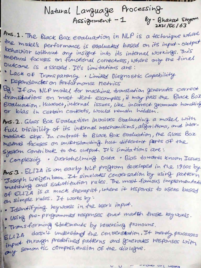 NLP Assignment-1 | PDF