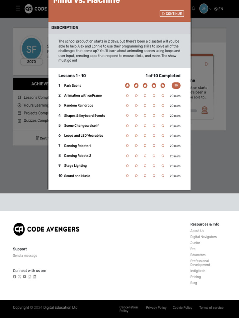Profile Code Avengers | PDF