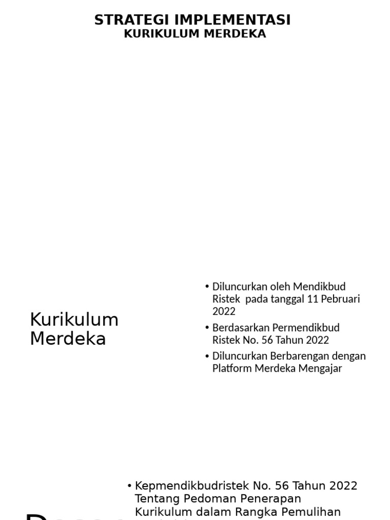 Prinsip Perancangan Kurikulum Merdeka Belajar | PDF