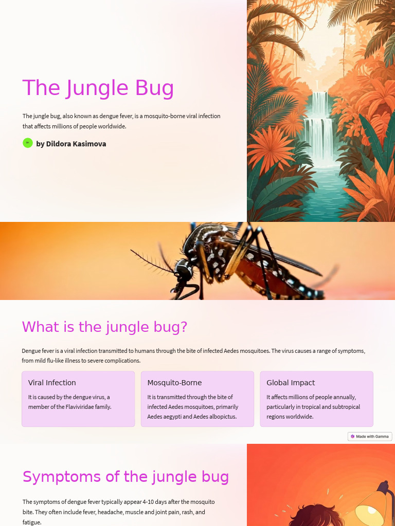 The Jungle Bug 1 | PDF