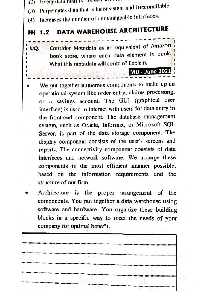 DWM QB Solution | PDF