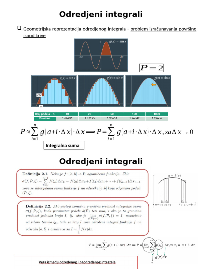 Tema 5 - Oderedjeni Integrali | PDF