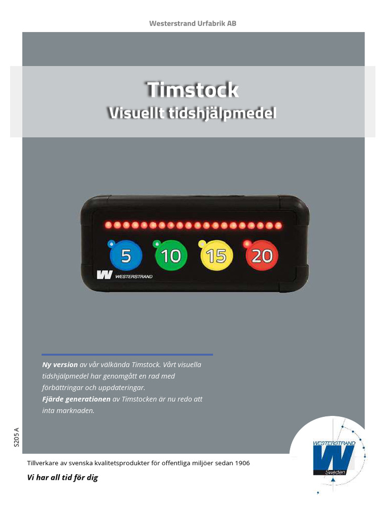 S205A Timstock | PDF