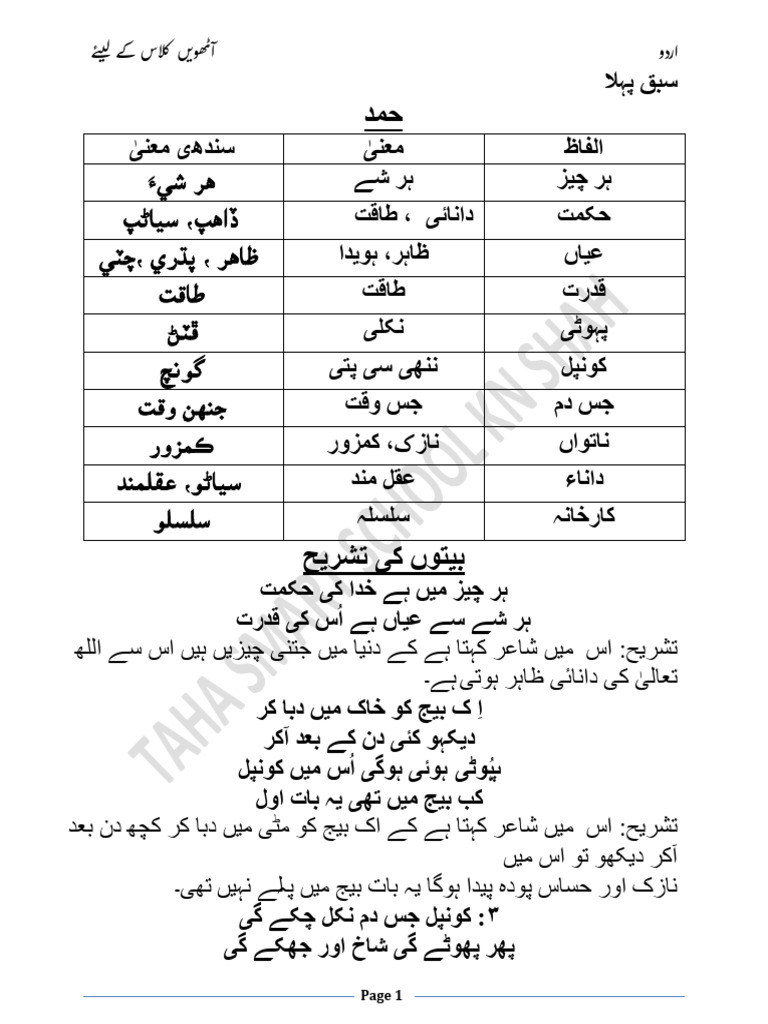 اردو تدریس کے لیے مواد | PDF | Foreign Language Studies