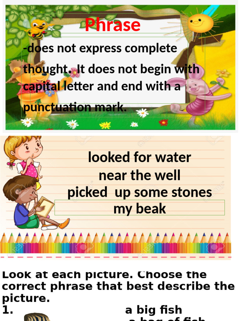 Phrase Grade 3 | PDF