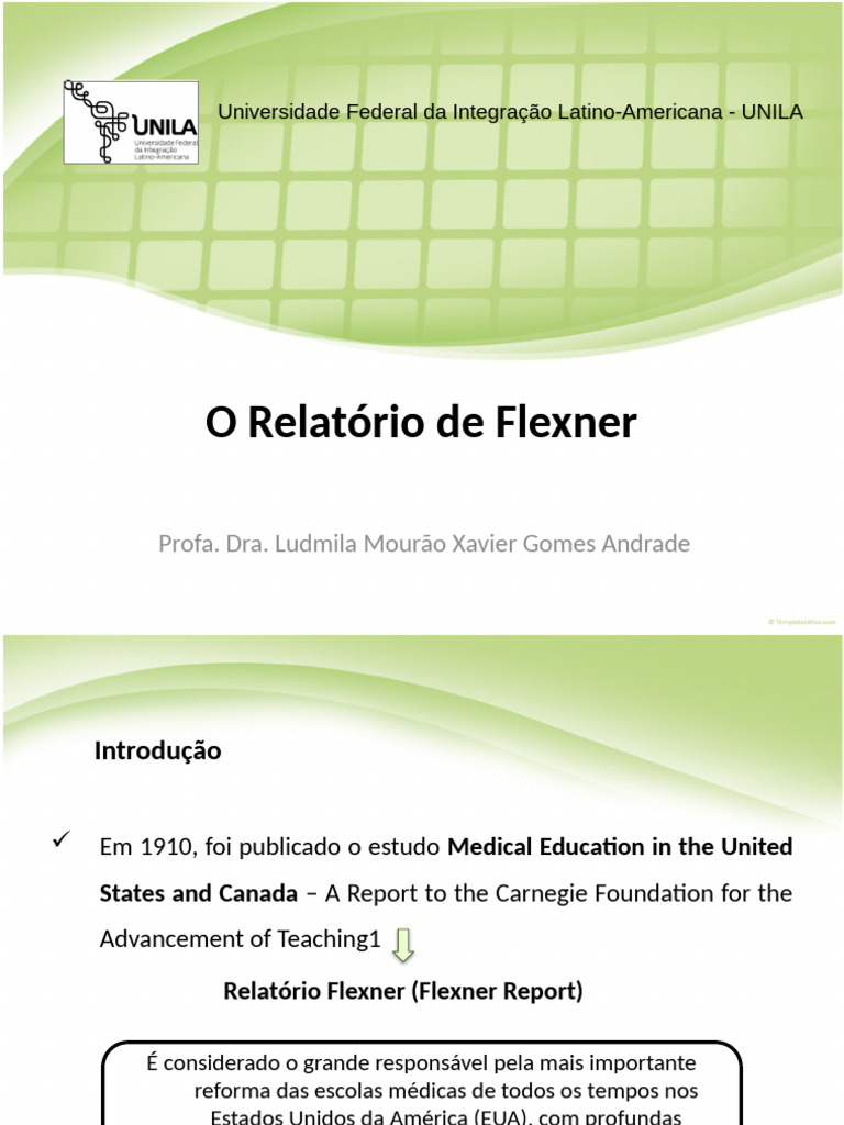 Relatorio Flexner | PDF