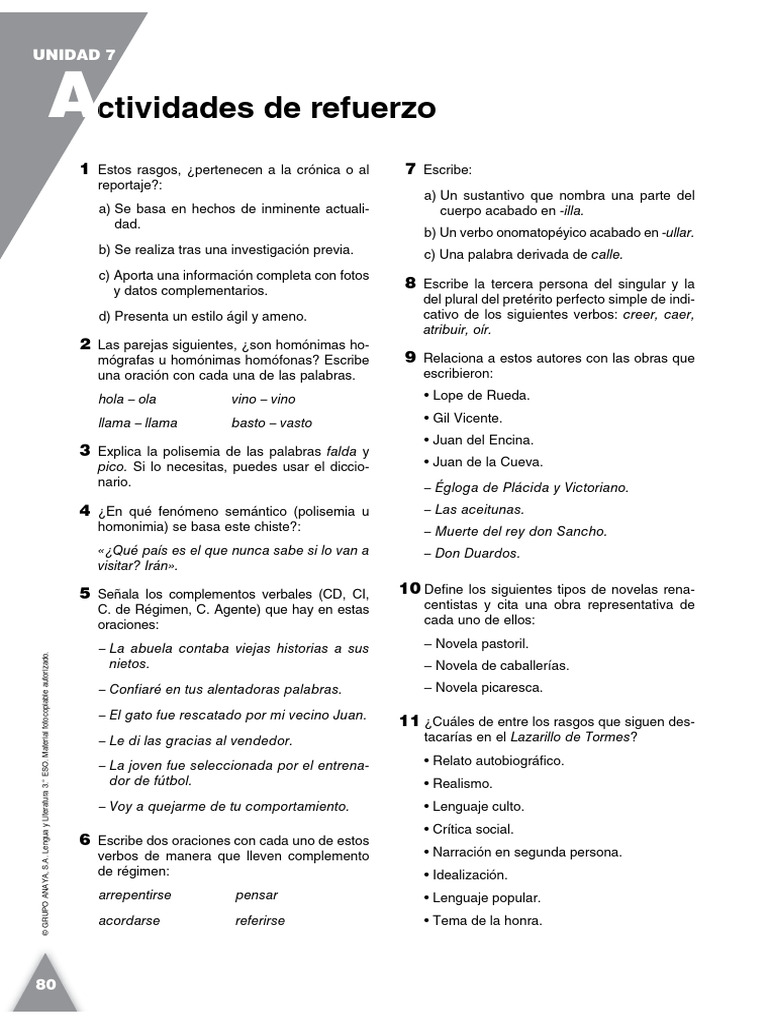 Refuerzo Tema 7 (1) | PDF