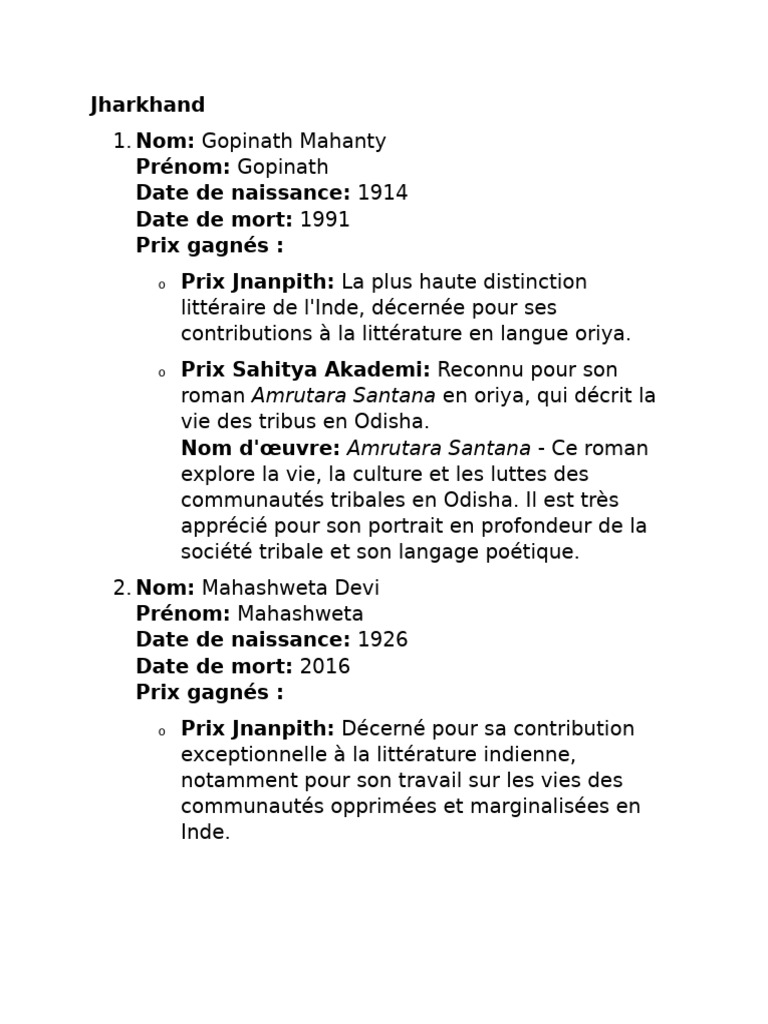 Notable Poets of Jharkhand and Telangana | PDF | Religion ...