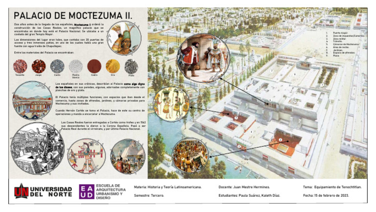 Palacio de Moctezuma II: Historia y Arquitectura | PDF