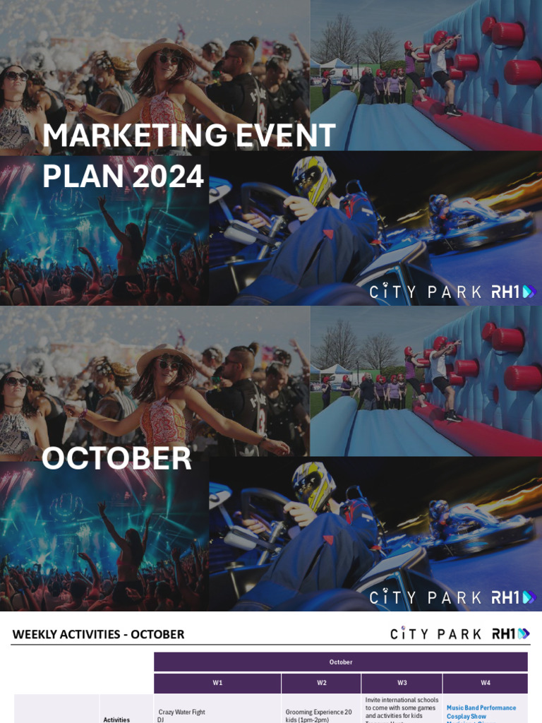 10sep24 - CTP Event & Promotion Plan | PDF | Christmas