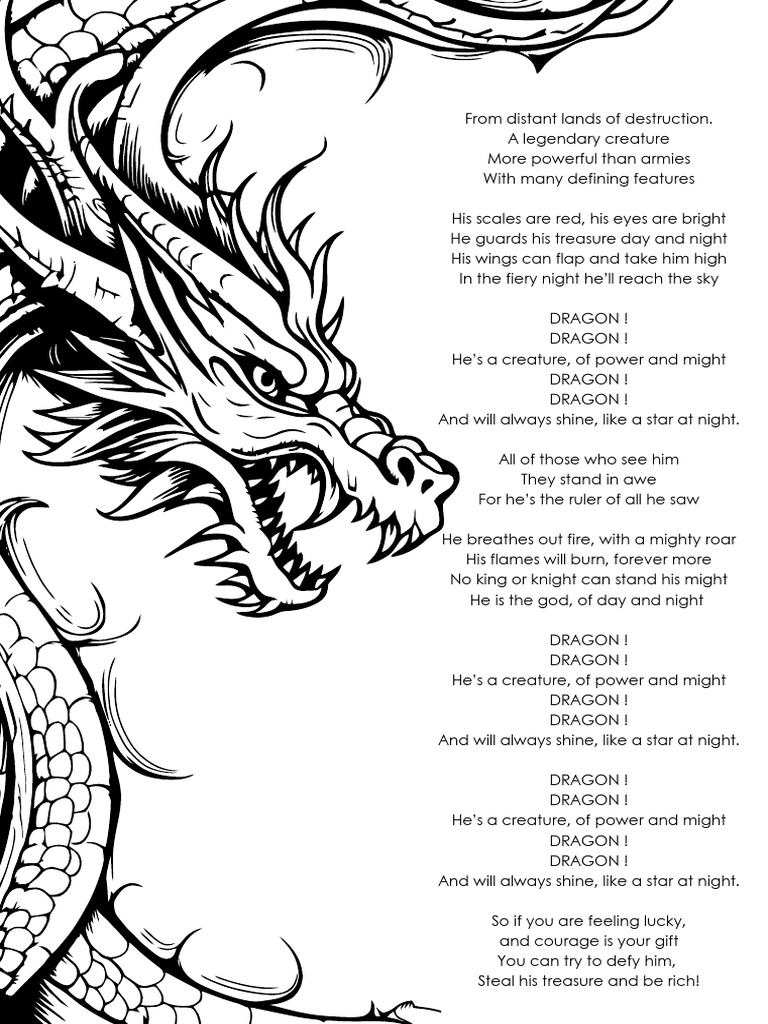DRAGON SONG LYRICS | PDF