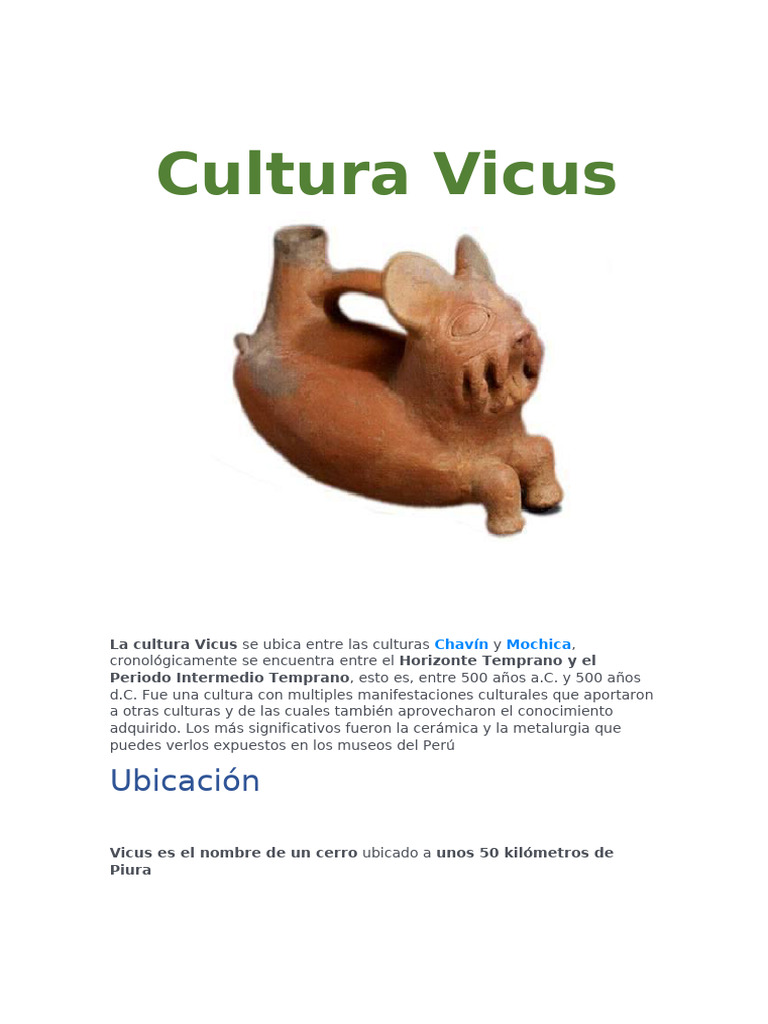 cultura bicus | PDF