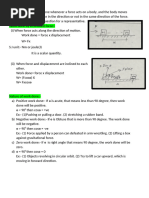 Work Energy Power Class 11 Formula Sheets | PDF | Collision | Force