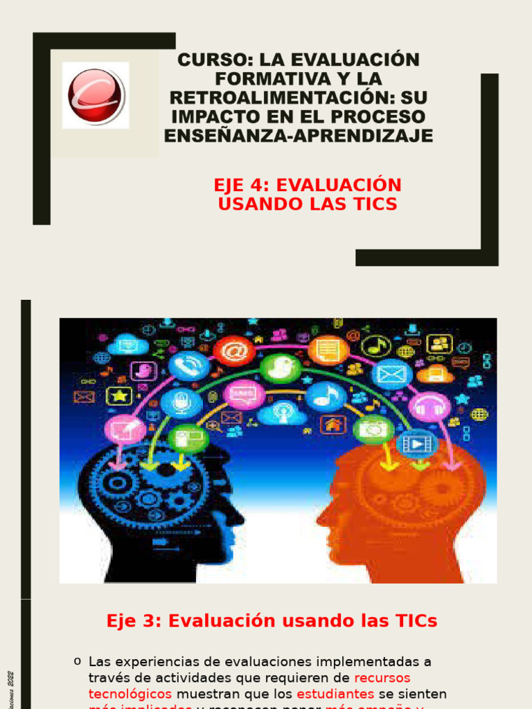 Eje 4 EvaluaciÃ N Usando Las TICs Curso Mutual Confianza - RÃºbricas. 2 | PDF