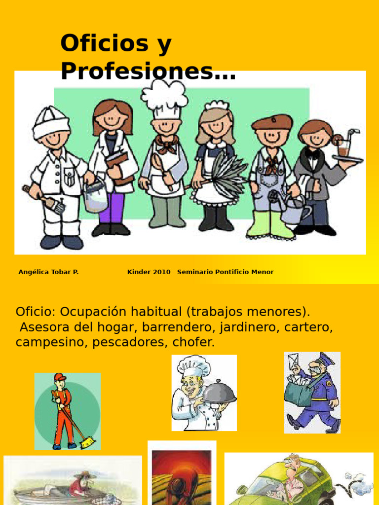 Oficios y Profesiones | PDF