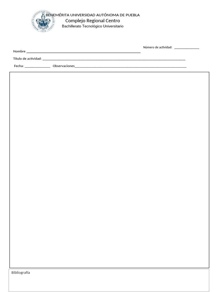 Formato Tareas | PDF