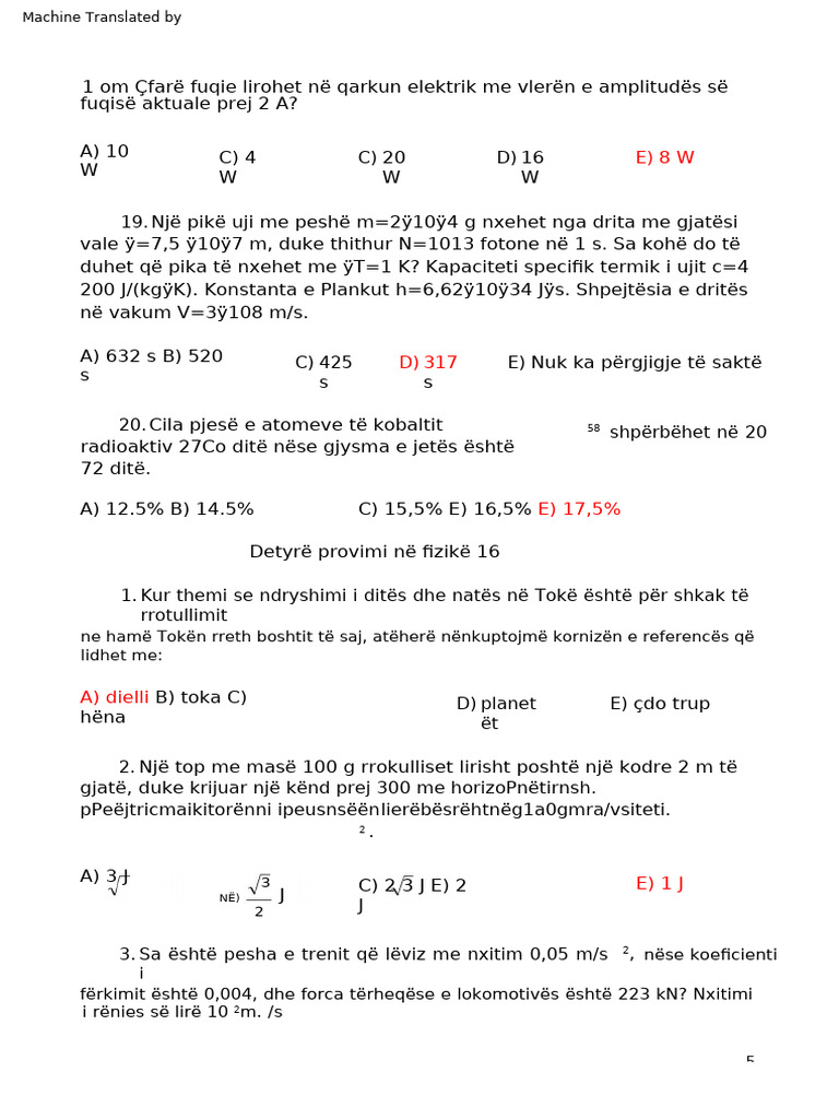 Ne Hamë Tokën Rreth Boshtit Të Saj, Atëherë Nënkuptojmë Kornizën e ...