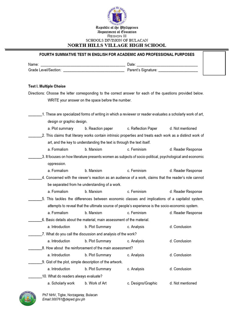 4th-Summative-PTask-EAPP BGTBNTV | PDF | Marxism | Feminism