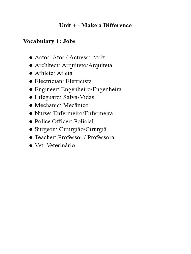 Unit 4 - Make A Difference | PDF