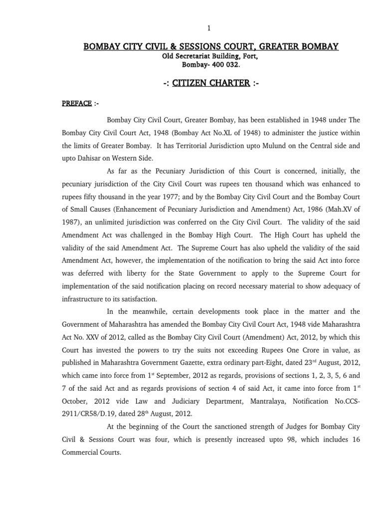 Citizen Charter Pdf