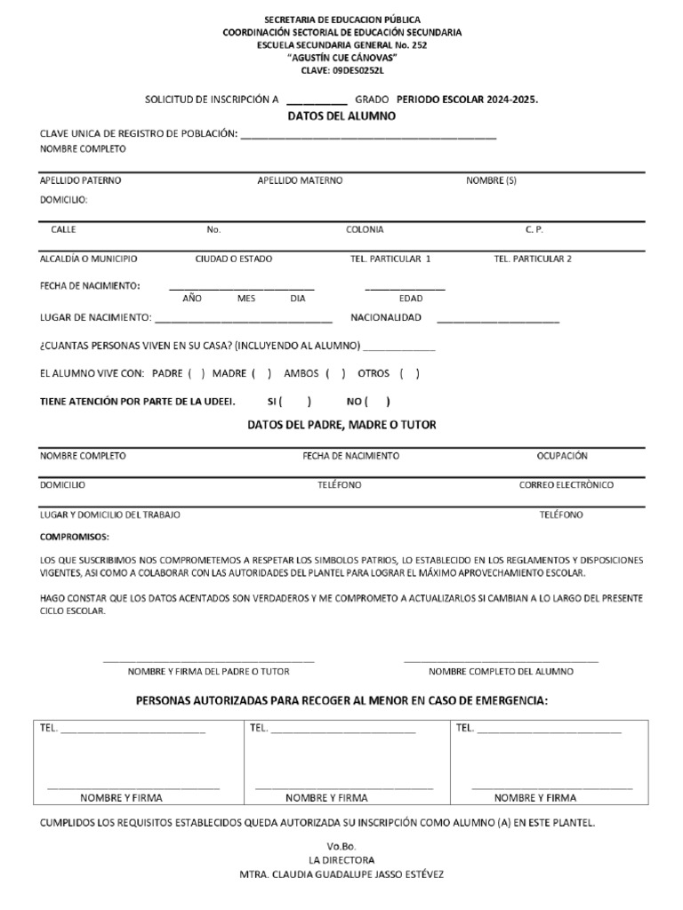 Todo en Uno Pag 6y7, 12y13 Misma Hoja 2024 A 2025 Secundaria 252 | PDF