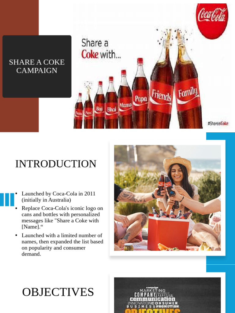 Share A Coke Campaign 1 | PDF