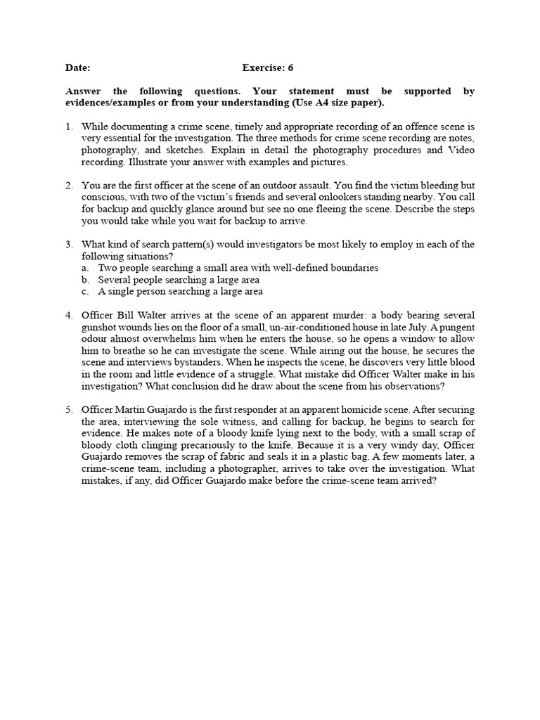 BFS 6A Case study Questions | PDF